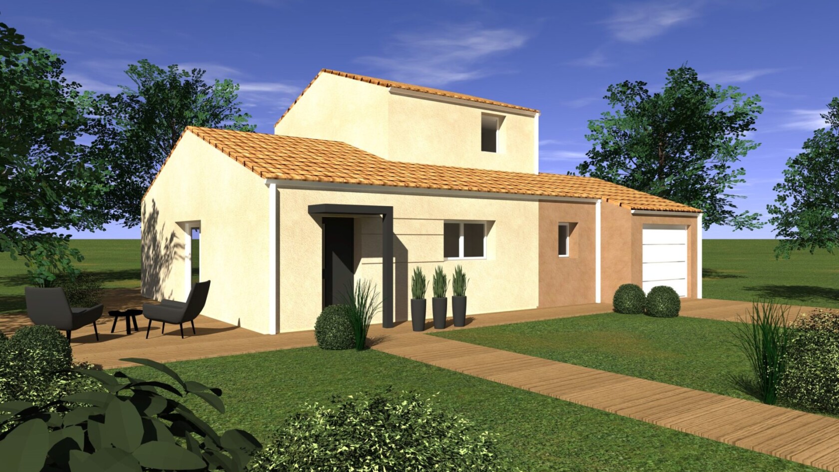 Modèle Ambre, maison traditionnelle - MA MAISON ACV